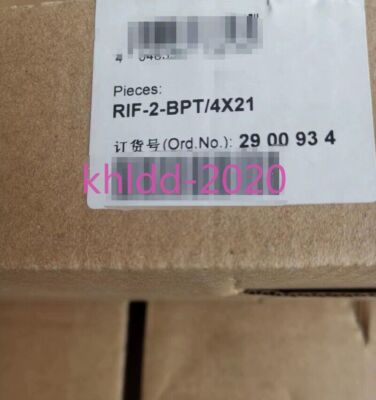1pcs Phoenix Contact RIF-2-BPT/4X21 2900934 Relay base | eBay
