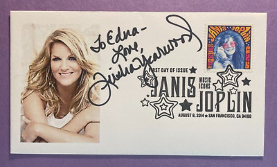 SIGNED TRISHA YEARWOOD FDC AUTOGRAPHED FIRST DAY COVER | eBay