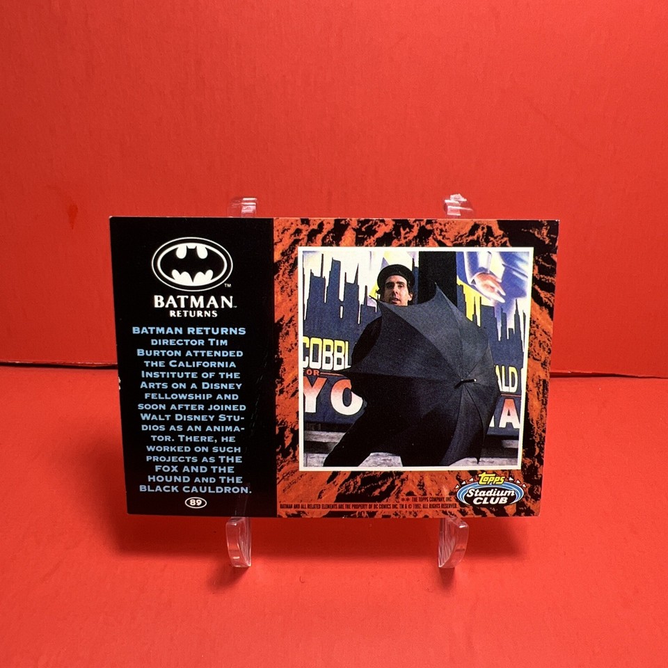 1992 Topps Stadium Club Batman Returns Batman Returns #89 EX🦄 | eBay