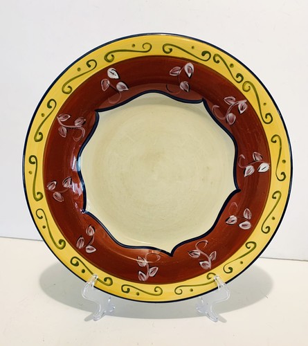Pier One Imports Hand Painted Earthenware Vallarta Dinner Plates 11 ...