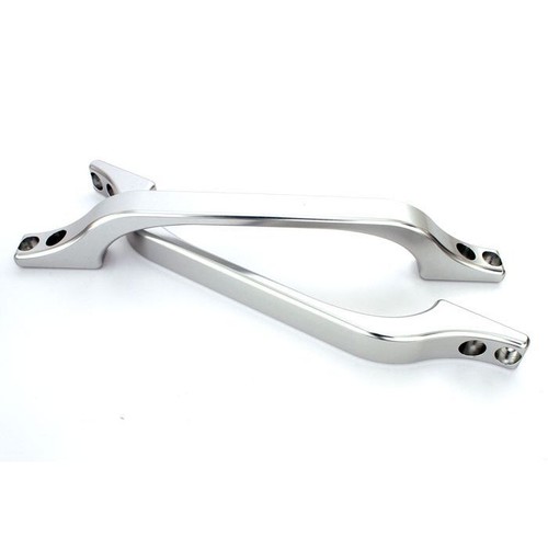 Pair Silver Aluminium rear roof/ side panel grab handles Fit Land Rover ...