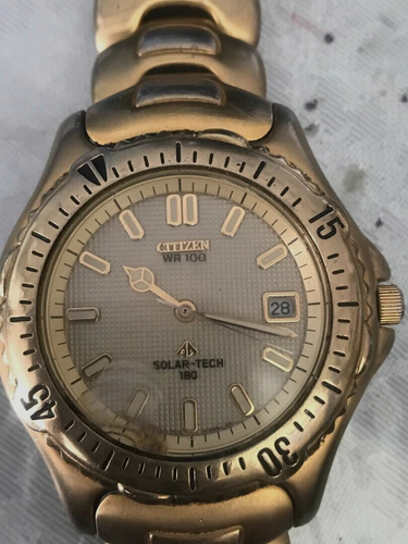 CITIZEN Solar Tech / Eco-Drive wr100 MAN's Watch | eBay