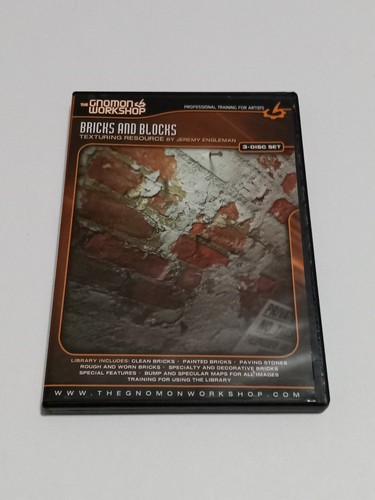 Bricks and Blocks Texturing Resource By Jeremy Engleman DVD ROM 3 ...