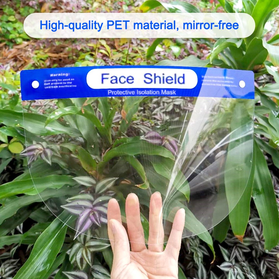 5pcs Splash Saliva-proof Anti-fog Cap Full Face Protective Shield Hat ...