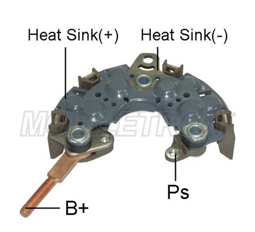 Alternator parts for Toyota Prado 3.0l Diesel part 27060-67110, 102211 ...