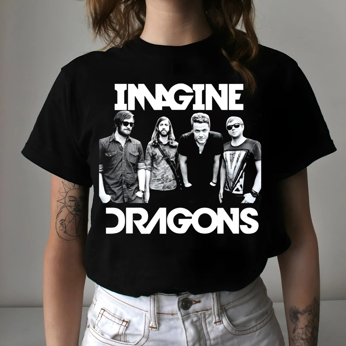 Imagine Dragons T Shirt Logo