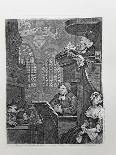 Zoll William Hogarth " The Schlafen Kongregation Heath Ed | eBay.de