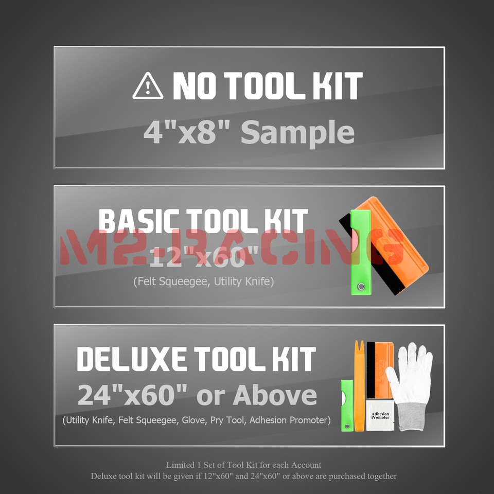 *Premium 4D Gloss Carbon Fiber Vinyl Sticker Wrap Decal Sheet Bubble ...