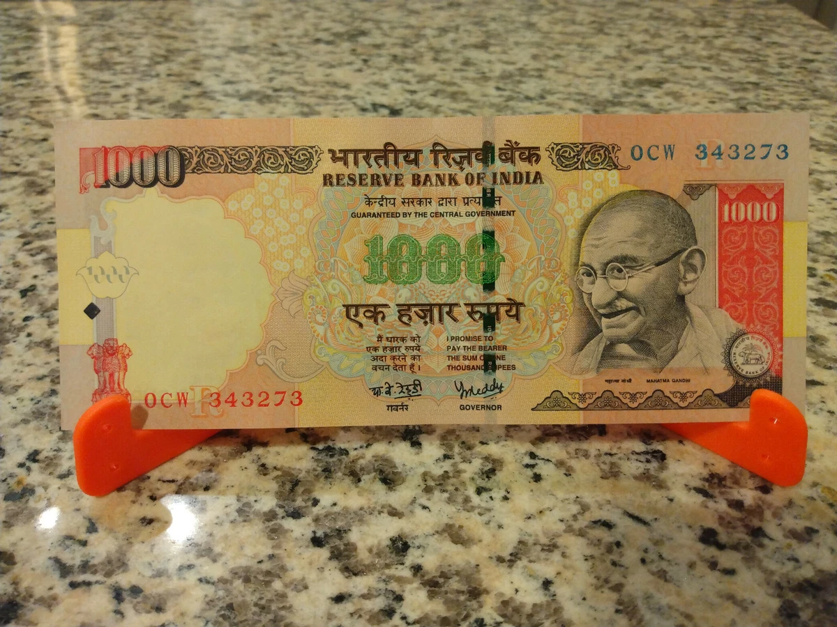 Cash Rupees 1000
