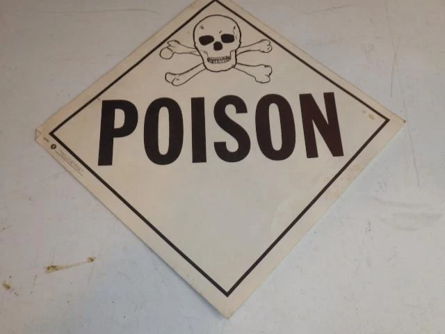 Vintage Poison Symbol