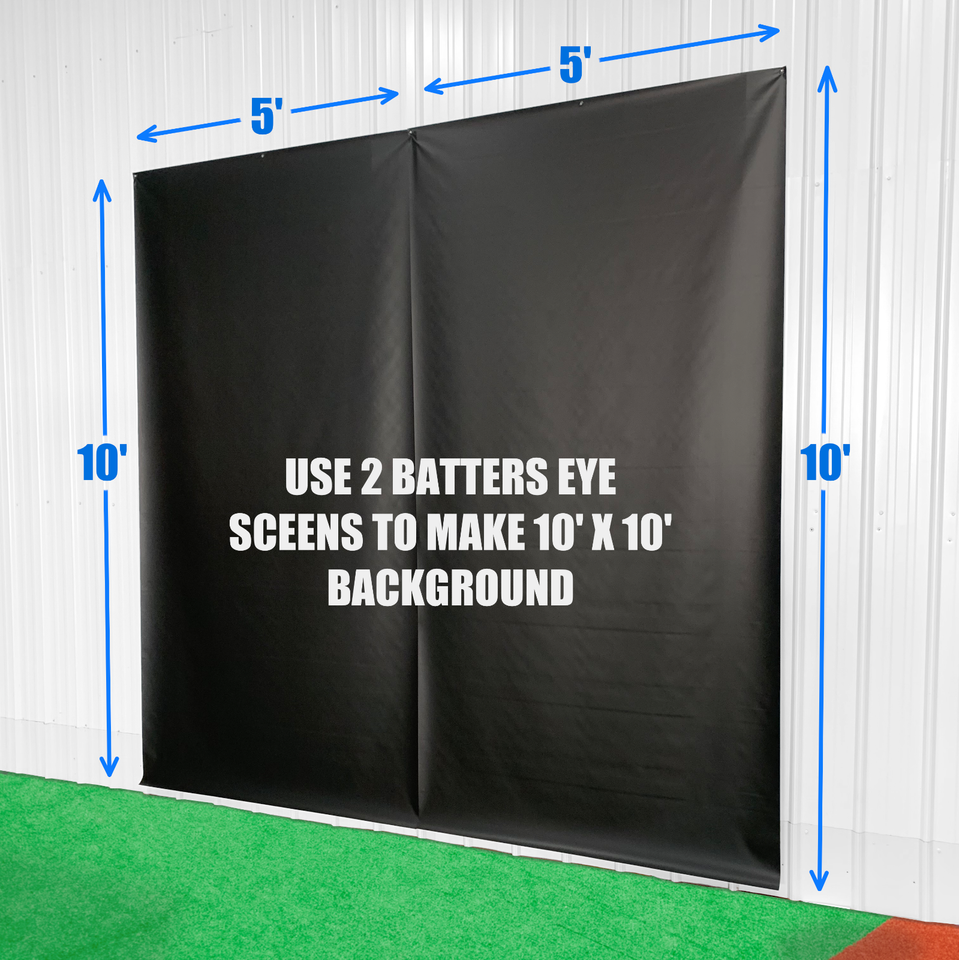 SZP - Batters Eye Screen ® - Optimize Batting Cage Training - INDOOR ...