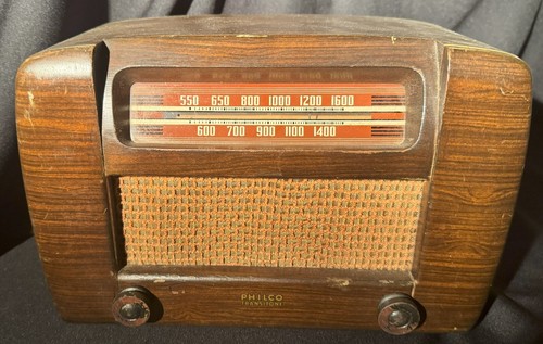 Philco Transitone Model 42-PT-3 - Wood Knobs - 1941 Vintage - WORKS | eBay
