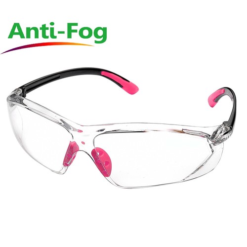 Pink Lab Safety Goggles
