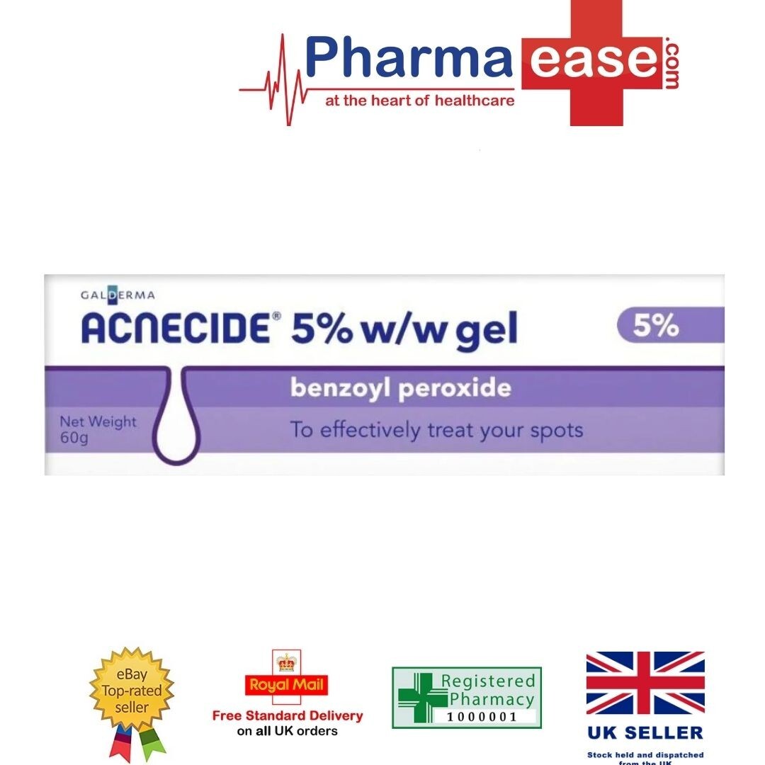 Acnecide 5% W/W Gel - 60g - Attacks The Acne Bacteria | eBay