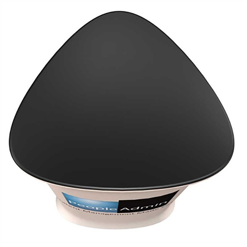 Triangle Fabric Pop Up Display Booth Trade Show Podium Promotional ...