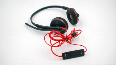 Plantronics 3220 USB Headset - Red wire | eBay