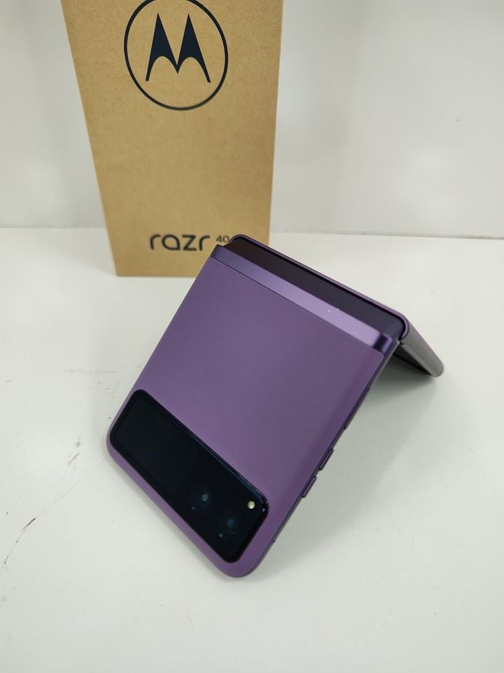 Motorola Razr 40 5G 256GB 8GB RAM XT2323-1 6.9" 64MP Summer Lilac | eBay