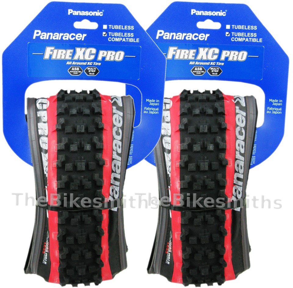 1or 2Pk Panaracer 26 x 2.10" Fire XC Pro Tubeless Folding Mountain Bike ...