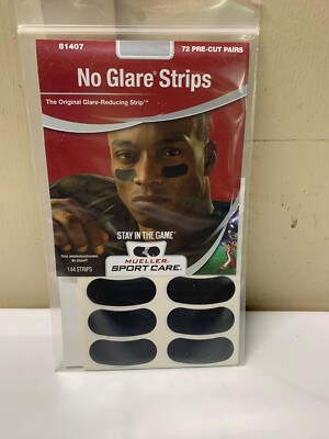 MUELLER Sport Care NO GLARE The Original Glare-Reducing 144 Strips 72 ...