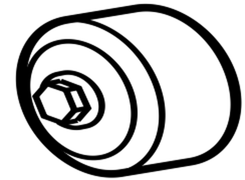 88440-25070 Toyota Pulley assy, idle 8844025070, New Genuine OEM Part ...