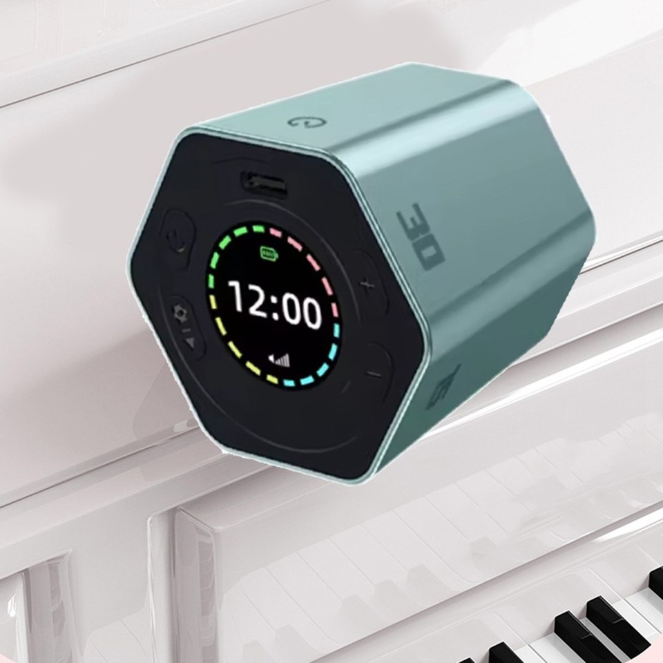 Productivity Cube Mute Vibrate Digital Desk Hexagon Magnetic Flip ...