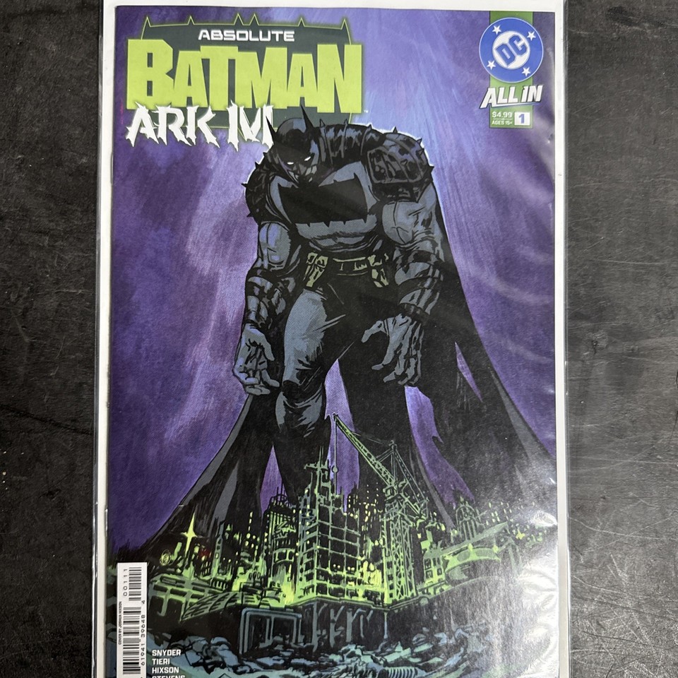 ABSOLUTE BATMAN ARK-M #1 Special One Shot DC SET OF 4 COVERS A, B, C, D ...