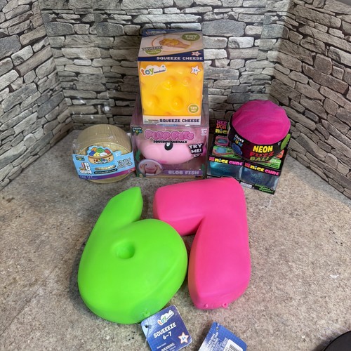 Viral 67 , Needoh Cubes, Neon Fuzz, Mystery Dumpling, Plop Pet, Cheese ...