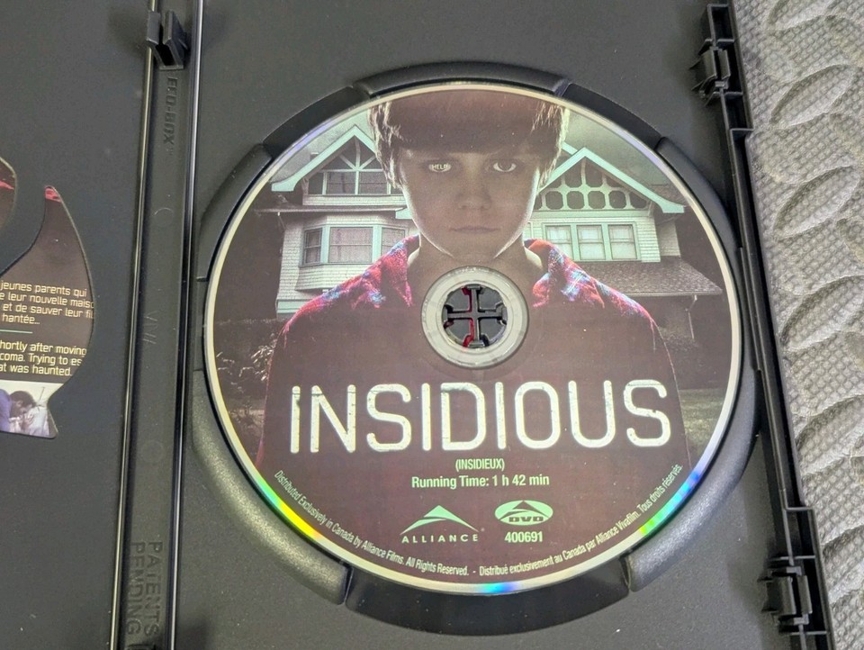 Insidious (DVD, 2011) English & French Patrick Wilson Rose Byrne | eBay UK