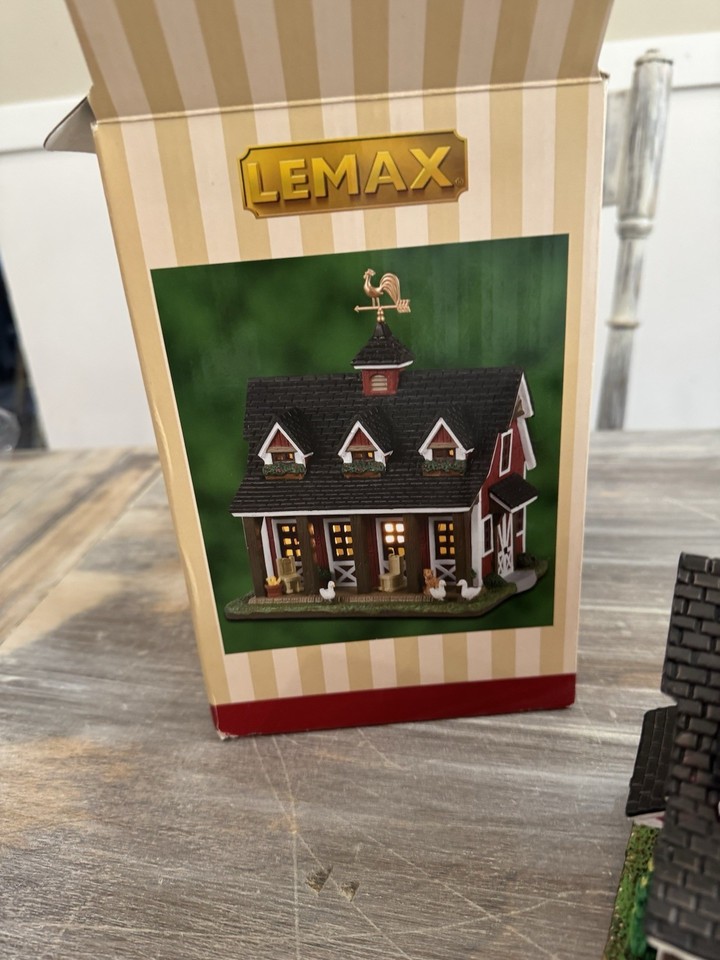 Lemax 2021 Our Barn, Our Home Harvest Crossing #15761 Charming ...