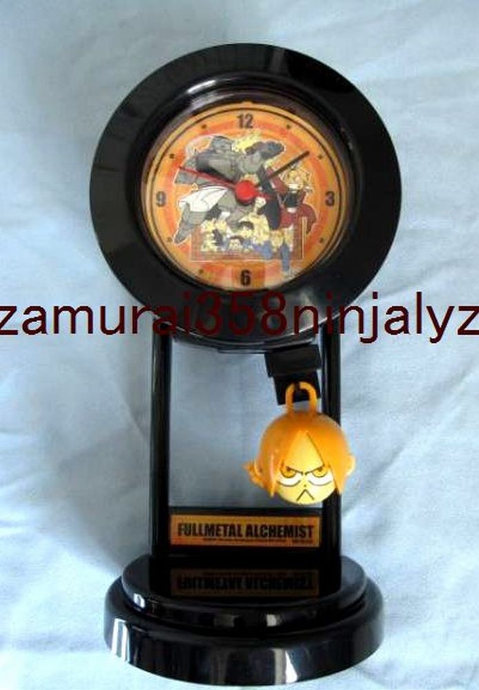 Fullmetal Alchemist Hagaren Mini Pendulum Clock toy anime Edward Elric ...