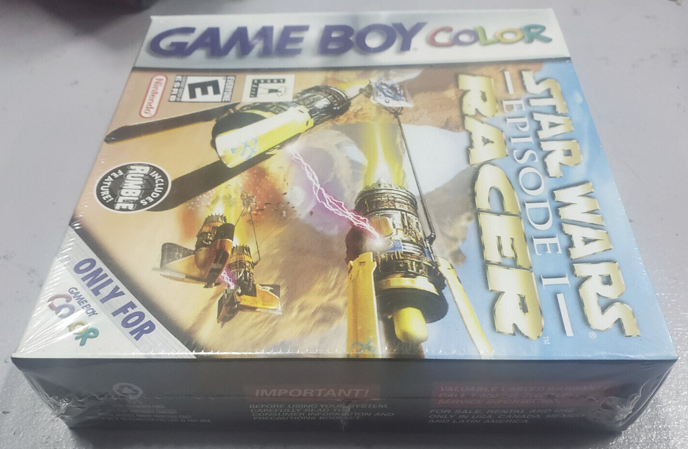 Star Wars: Episode I: Racer (Nintendo Game Boy Color, 1999) for sale ...