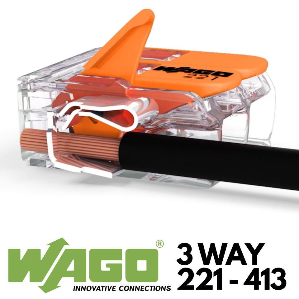 Wago Connectors 221 222 224 773 2773 Junction Box Electrical Reusable ...