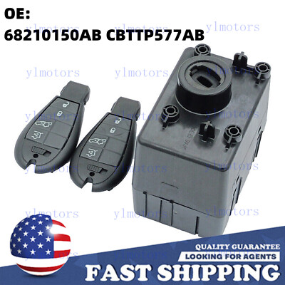 Wireless Ignition Switch Node Module With Key For Dodge For Jeep ...