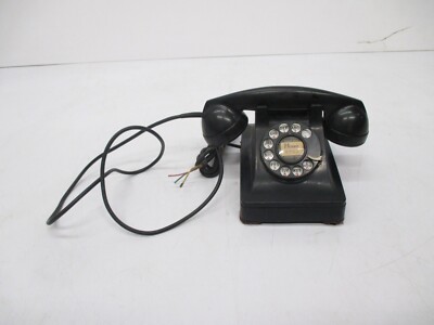Vtg Western Electric Bell System F1 Rotary Phone Desk Table Telephone ...
