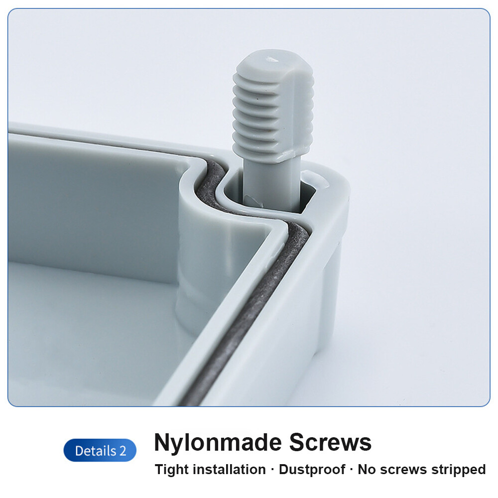 6.9x4.9x3" Plastic Electrical Box IP67 Waterproof Project Enclosure ...