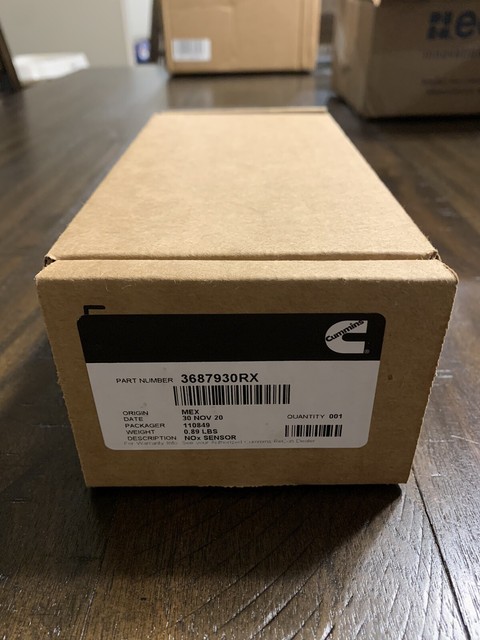 Genuine Cummins NOX Nitrogen Oxide Sensor 3687930RX for sale online | eBay
