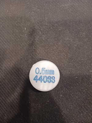 Metal Detector Test Balls (Flat Cut 1") 0.5MM SS440 | eBay