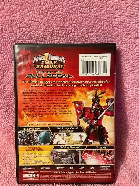 Power Rangers Super Samurai, Vol. 3: Rise of the Bullzooka (DVD, 2013 ...
