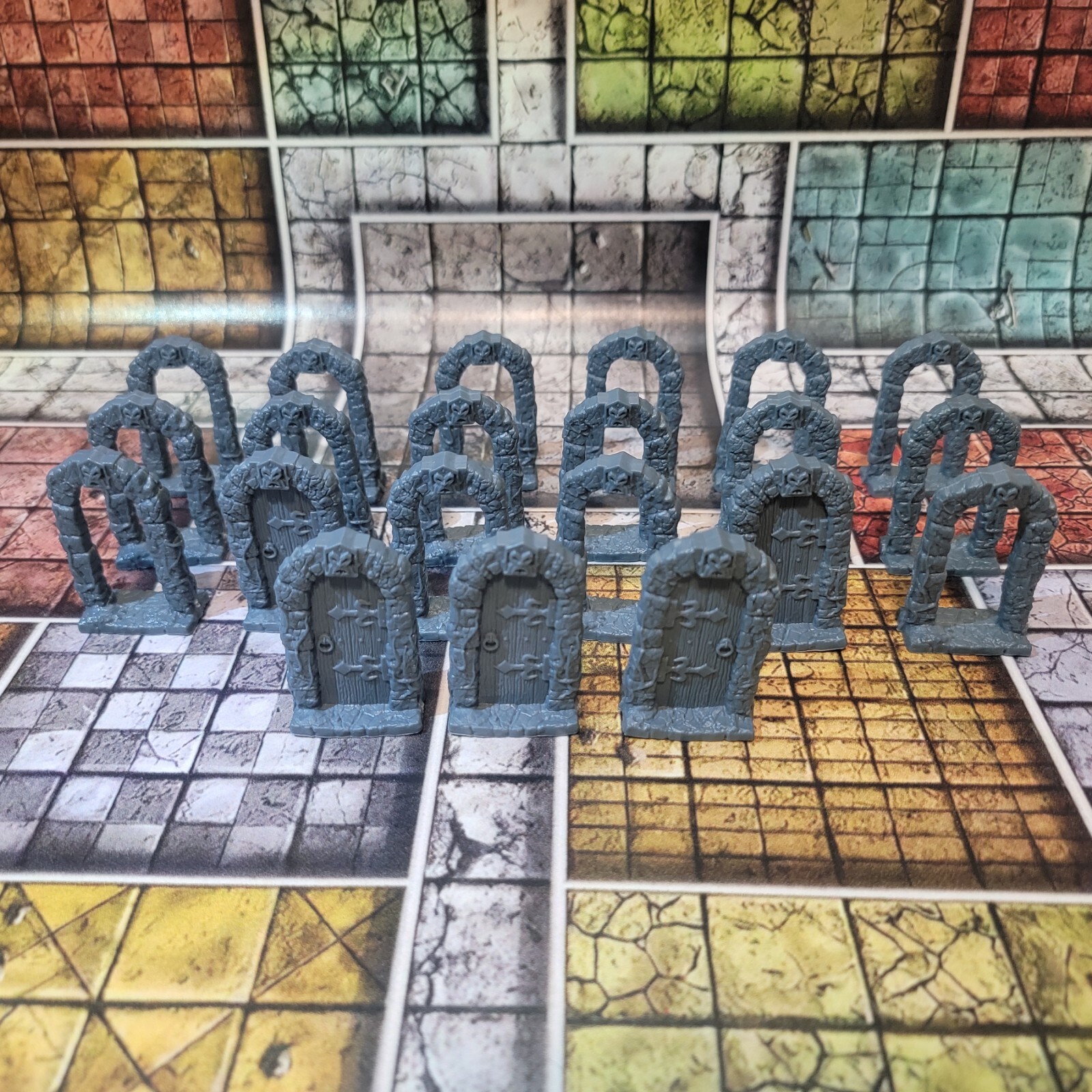 HEROQUEST Complete DOOR Set NEW!! D&D Dungeon Terrain Lot DND ...