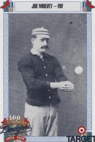 1990 Target Dodgers 100th Anniversary - #558 Joe Mulvey (RC) for sale ...