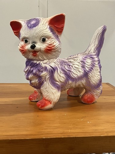 Vintage Carnival Chalkware Cat Bank - Mexico | eBay