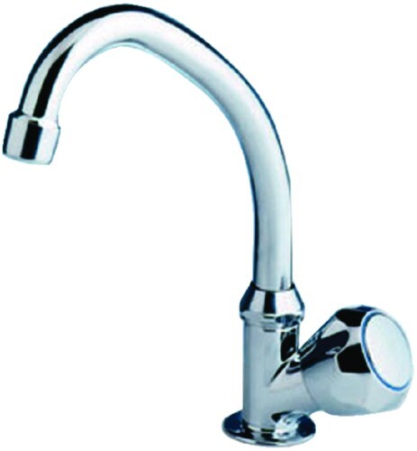 Scandvik 10172 Chrome Plated Brass Standard Cold Water Tap Swivel Spout ...