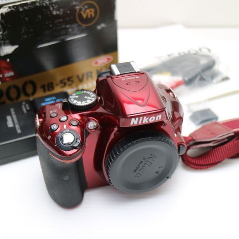 Nikon D5200 Red Bodyday Digi1 Digital Camera | eBay