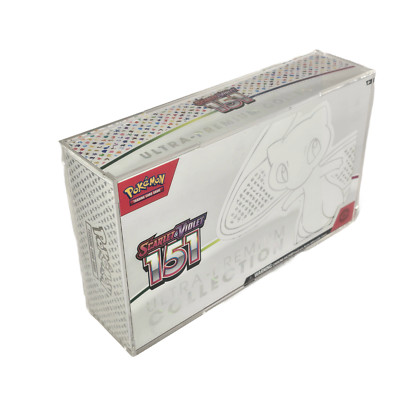Acrylic Display Case for Pokemon 151 Ultra Premium Collection Box UPC ...