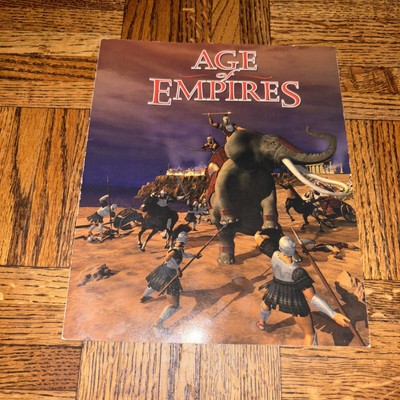 Age Of Empires Attributes Chart Book 1997 Civilization Reference PC ...