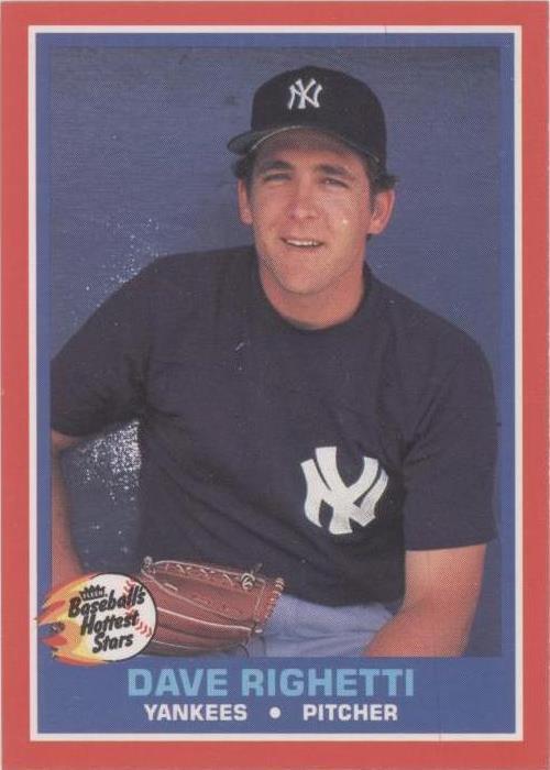 1987 Fleer Baseball's Hottest Stars - Dave Righetti #31 for sale online ...