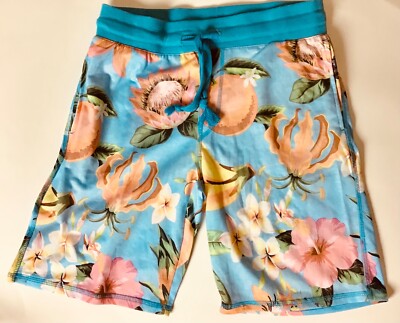 GEORGE FRENCH TERRY MULTI PATTERN DRAWSTRING LOUNGE SHORTS SIZE SMALL ...