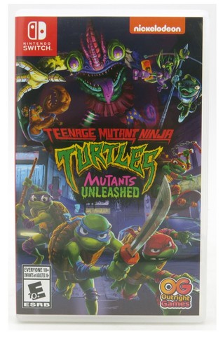 TMNT Mutants Unleashed - Nintendo Switch Physical In Original Package ...
