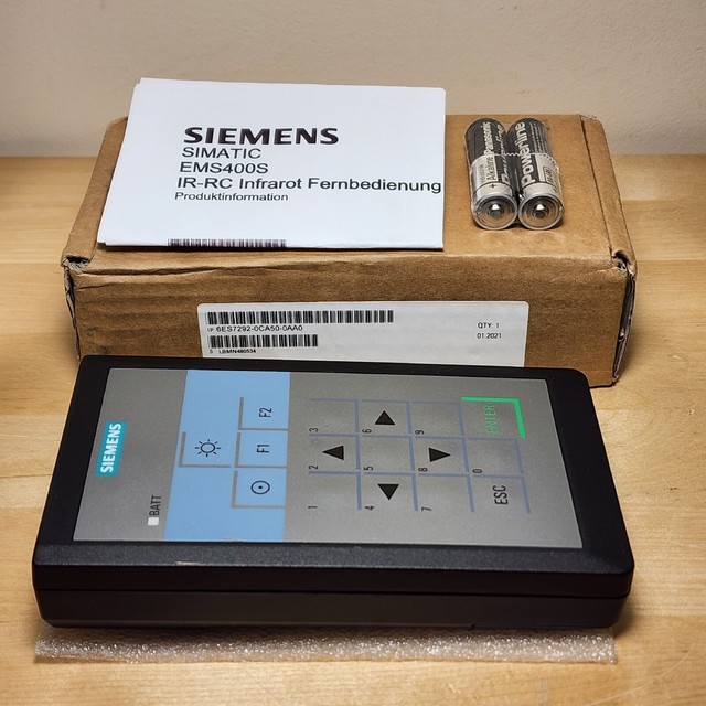Siemens 6ES7292-0CA50-0AA0 SIMATIC HMI R-RC Infrared Remote Control ...