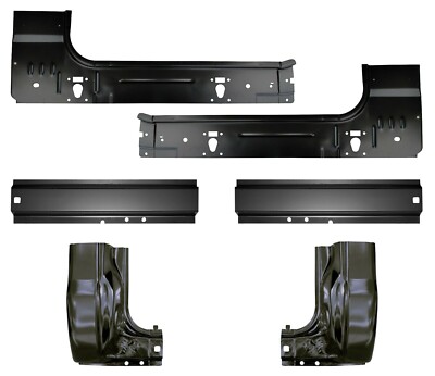 Inner & Outer Rocker panels & Cab Corners fits 99-16 Super Duty Regular ...